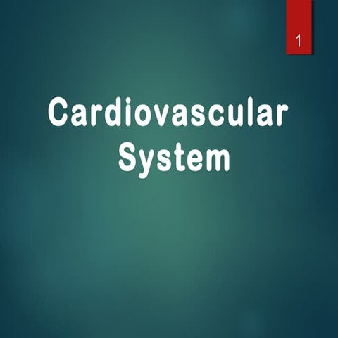 cardiovascular system | PPT