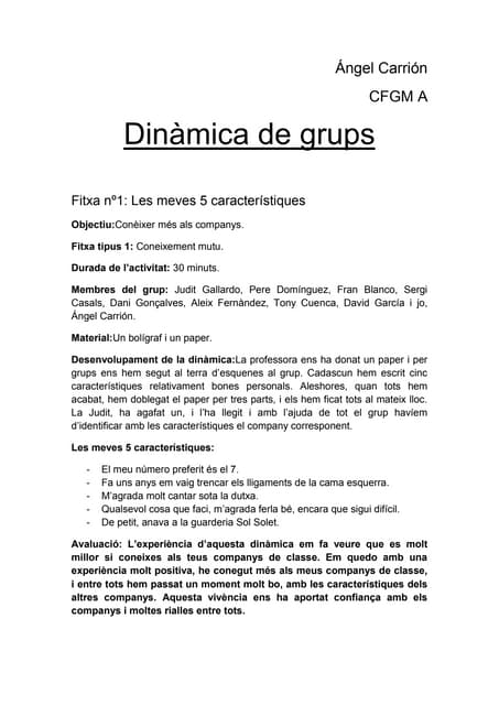 Currículum gabri | PDF
