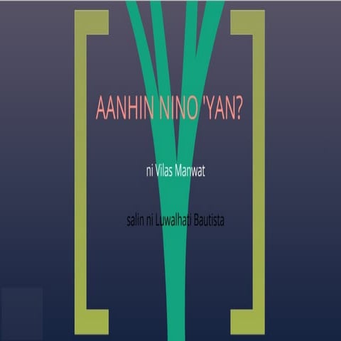 Aanhin ninyo yan | PPT