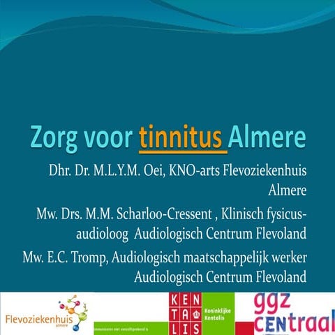Aanpak Kan Beter Tinnitusavond Nvvs Zorg Voor Tinnitus Almere 12 Mei | PPS