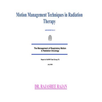 Motion management techniques in RT | PDF