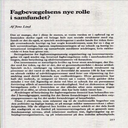 Et arbejdsmarked i transformation - prekært arbejdsliv som ny præmis? | PDF
