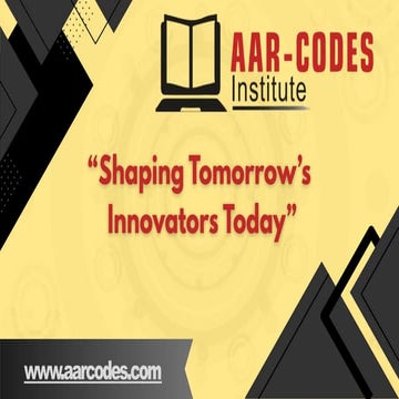 AAR Codes PPT Smart Web & UX Solutions" | PPTX