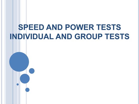 Individual vs group test | PPTX