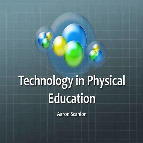 Technology in physical education and health education | PPT