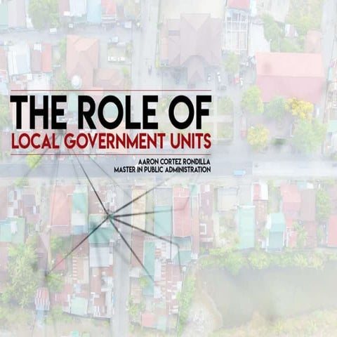 Role of Local Government | PPTX