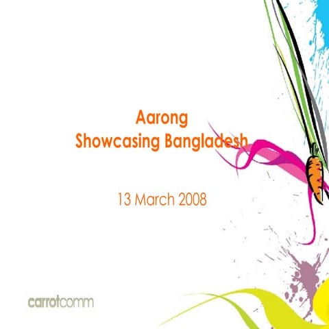 30-year Campaign of the Heritage Brand AARONG by Ishraq Dhaly | PPT ...