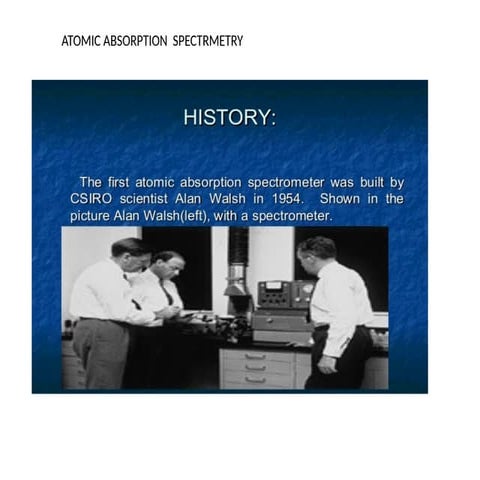 Atomic absorption spectroscopy technique.pptx
