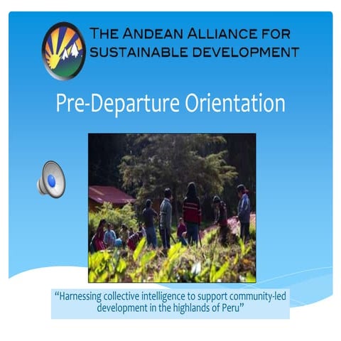 AASD Solidarity Program Pre-Departure Orientation | PPT