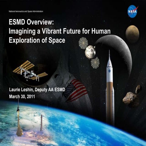 ESMD Overview: Imagining a Vibrant Future for Human Exploration of ...