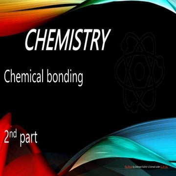 Chemical bonding presentation ICSE Class IX | PPTX