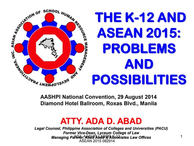 ASEAN Three Pillars | PPTX