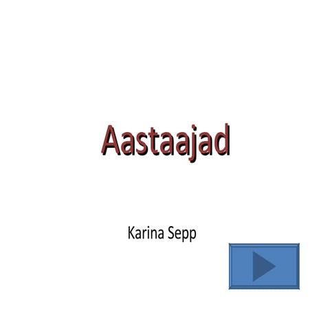 Aastaajad | PPT