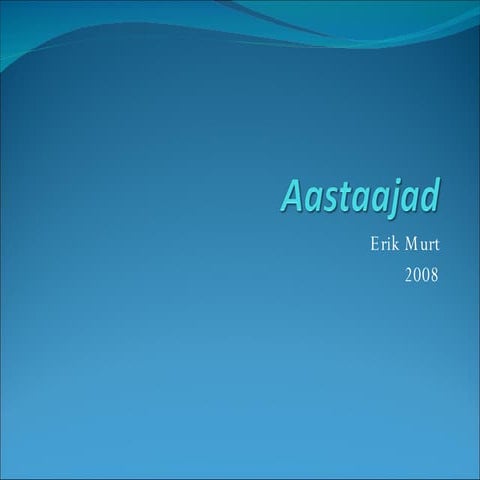Aastaajad | PPT