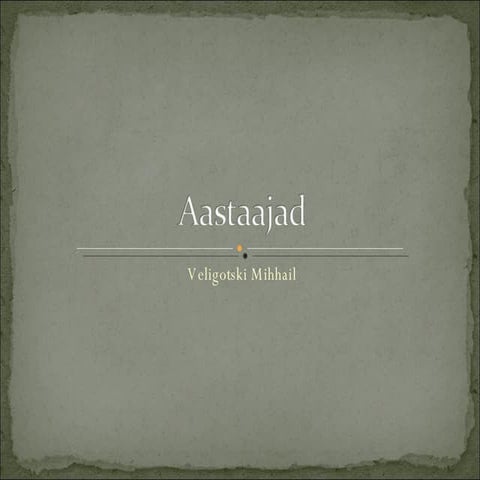 Aastaajad | PPT