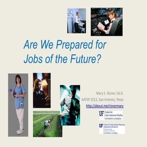 Are We Prepared for Jobs of the Future? | PPTX