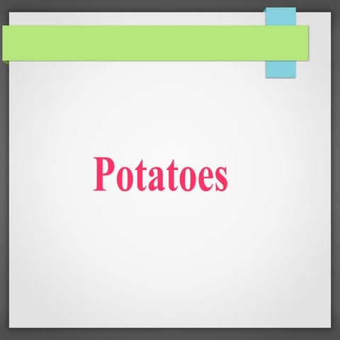 Potatoes | ODP