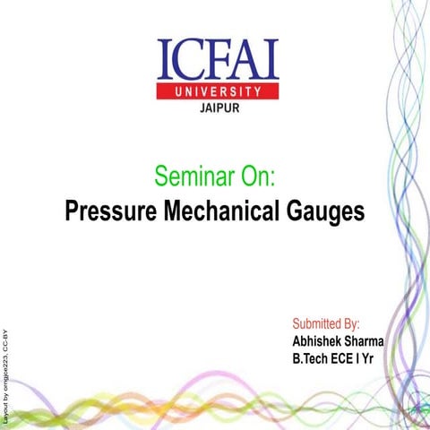 Pressure Mechanical Gauges | PPTX