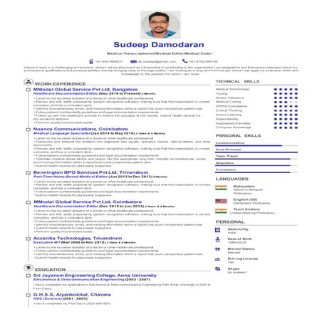 My updated CV | DOCX