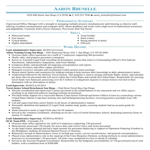 Jamie DeLorme resume | PDF