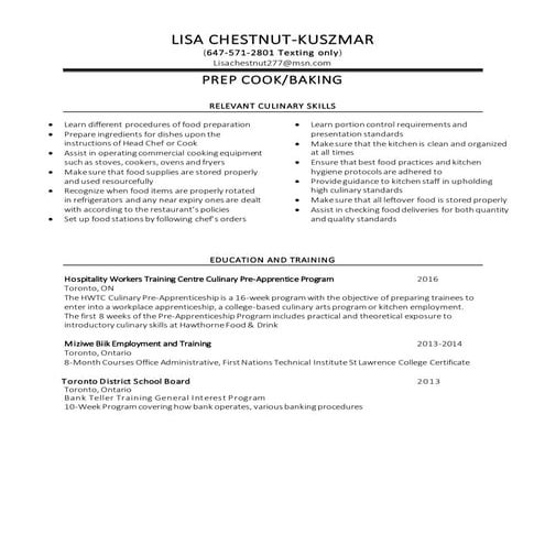 Lisa Kuszmar update Resume 2016 | DOCX