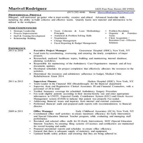 Present Resume MRodriguez 4 | DOCX