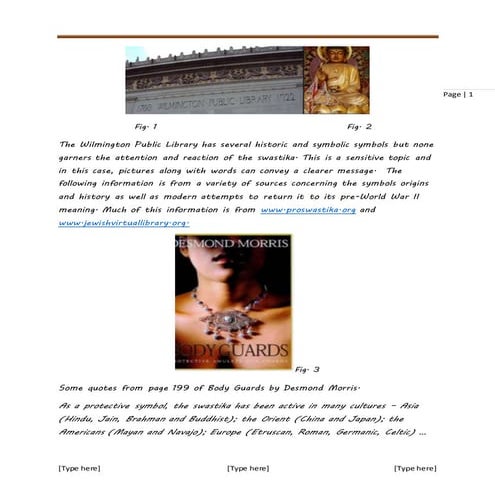 Wilmington Library Symbols | DOCX