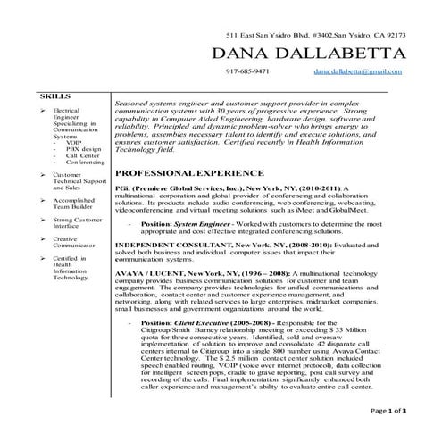 LARRY'S RESUME | DOCX