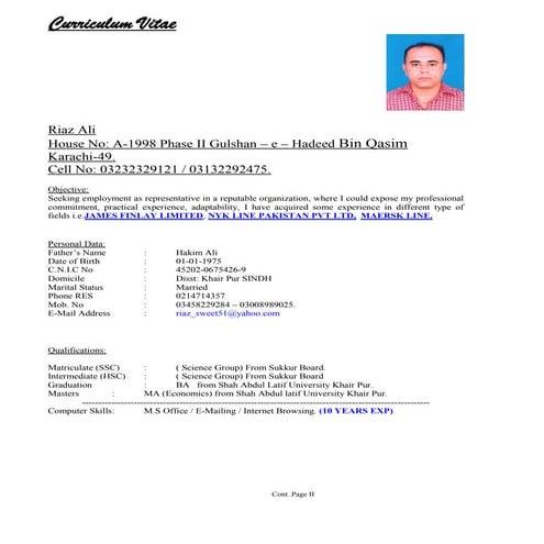 CV VIDYA | DOCX