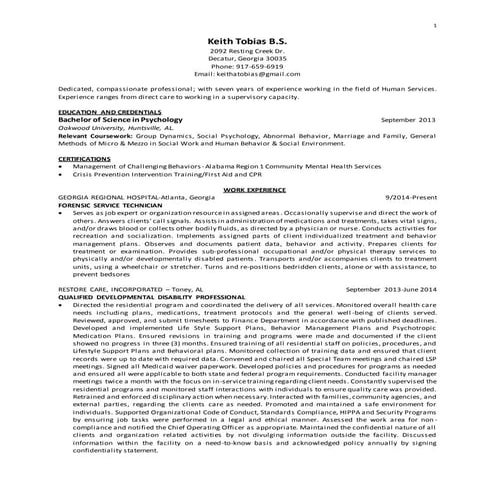 Keith Tobias' resume | DOCX