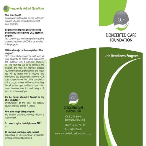 CCFJob+Readiness | PPT