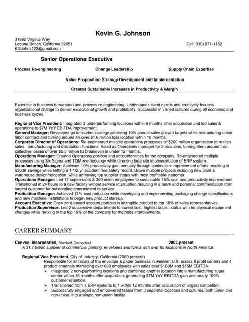 Jim Granacher\'s Resume | DOC