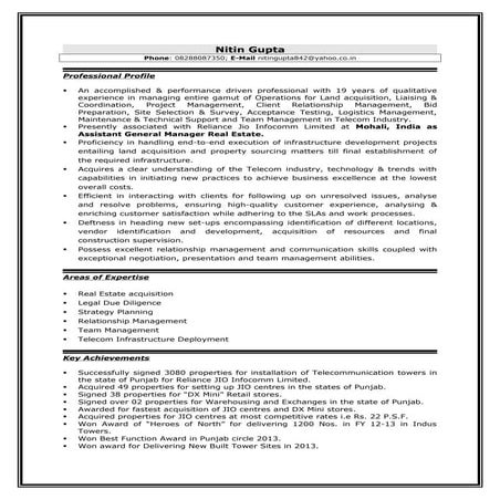 Nitin Gupta_Resume | DOC