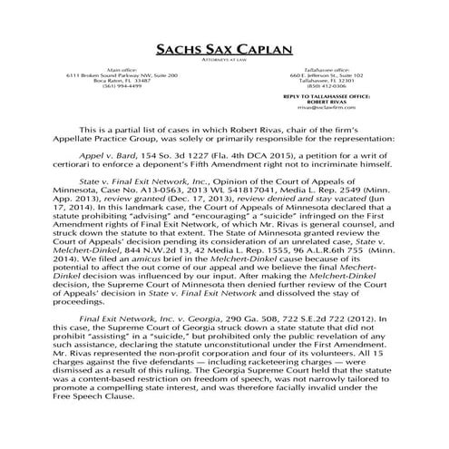 RRs REPORTED CASES updated 4-30-15 for website | PDF | Legal Services ...
