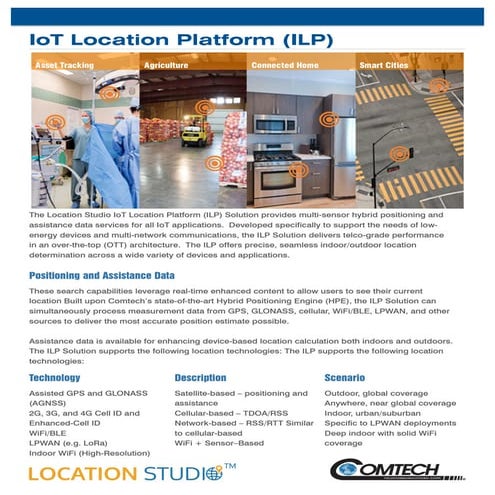 IoT Location Platform | PDF