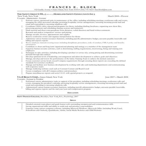 Zimmer resume' | DOC