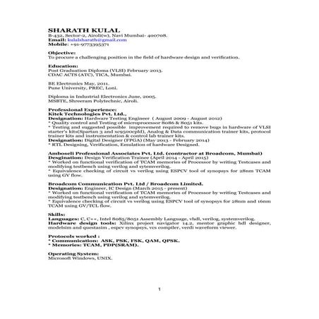 sharath_resume_may2016 | PDF