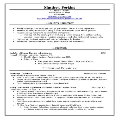 Matthew's Resume | PDF