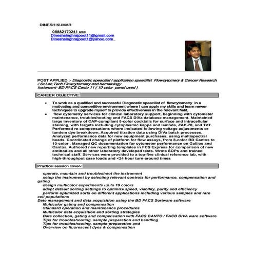 dinesh singh flowcytometry | PDF