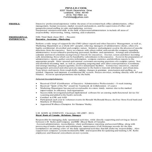 PHYLLIS COOK Resume 2016 | DOCX