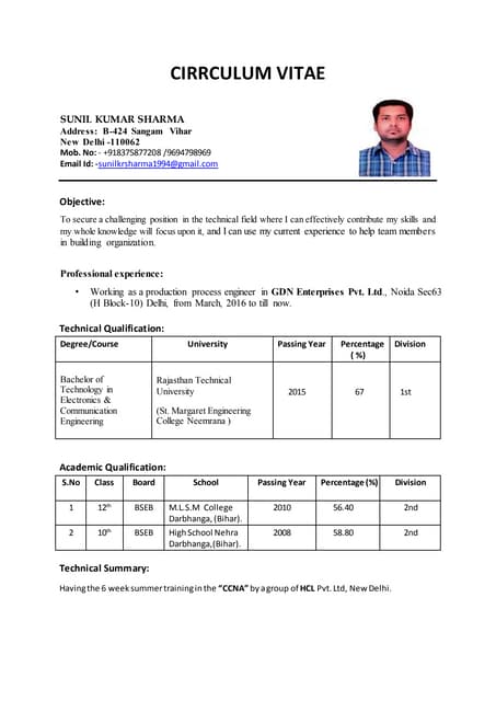 Resume | PDF
