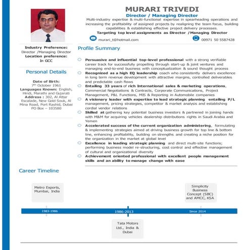 Murari Resume | DOCX