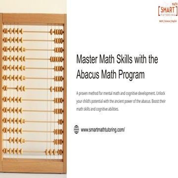 Abacus Math Program – Boost Mental Math Skills with Smart Math Tutoring ...
