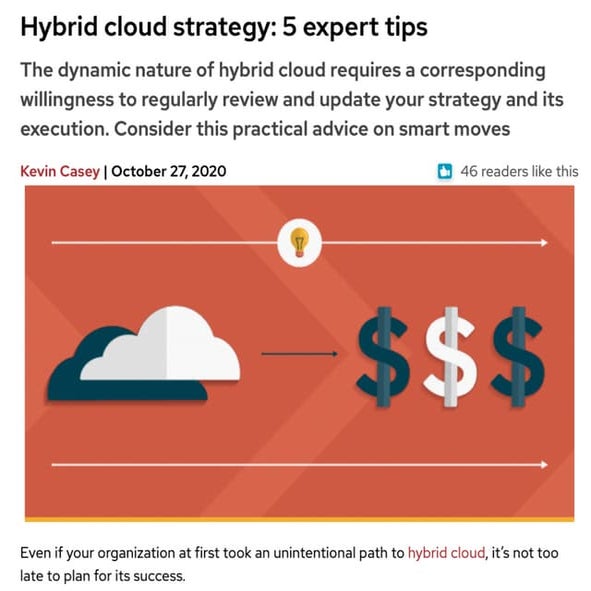 Hybrid cloud strategy: 5 expert tips | PPT