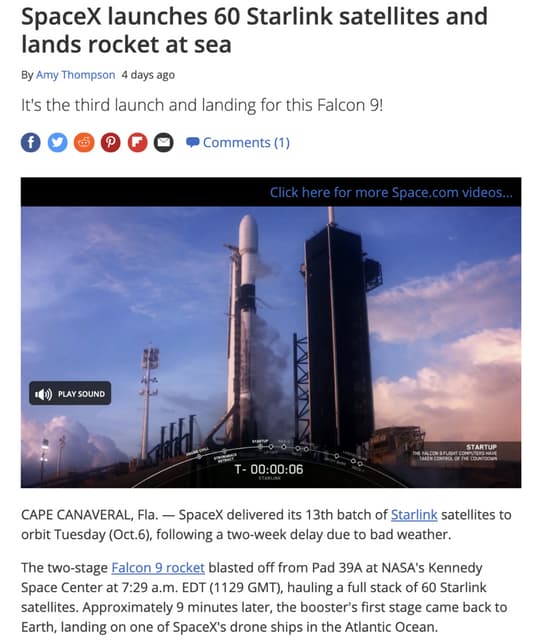 Spacex Launches 60 Starlink Satellites And Lands Rocket At Sea Pdf