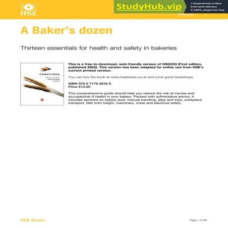 A Baker S Dozen | PDF | Injuries | Diseases and Conditions
