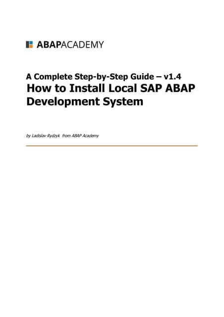 How to Download and Install ADT (ABAP Development Tools) for Eclipse ...