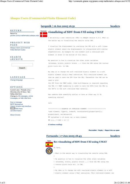 Abaqus Users Commercial Finite Element Code Pdf 5343