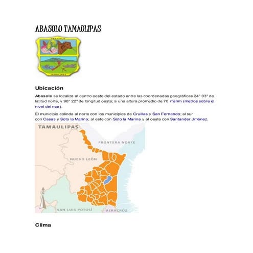 Abasolo tamaulipas | PDF