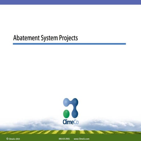 ClimeCo Abatement System Projects | PDF